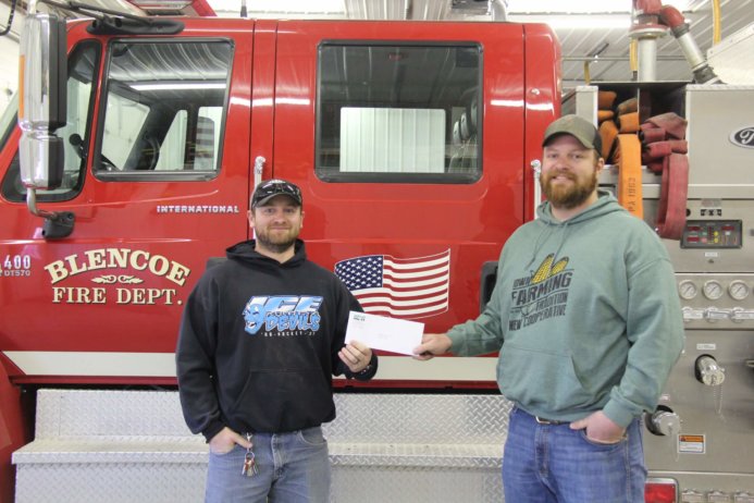 NEW Cooperative Donates to the Blencoe Fire Department - NEW ...